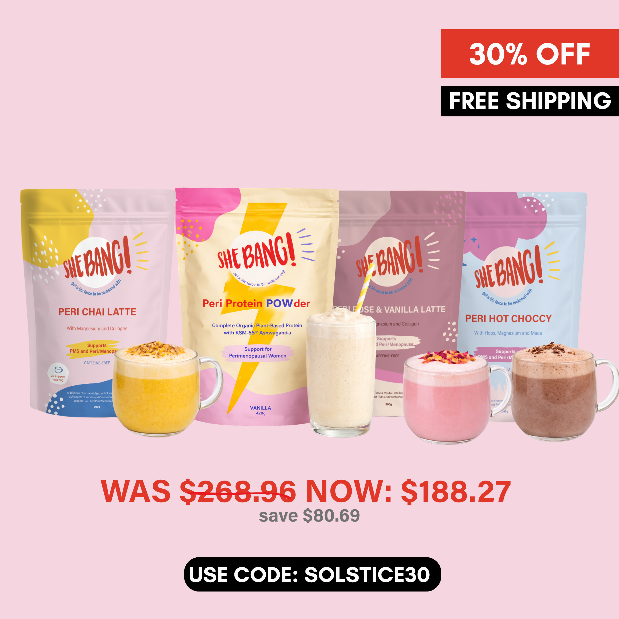 The Meno Hormone Harmony Bundle – SheBANG! Woman